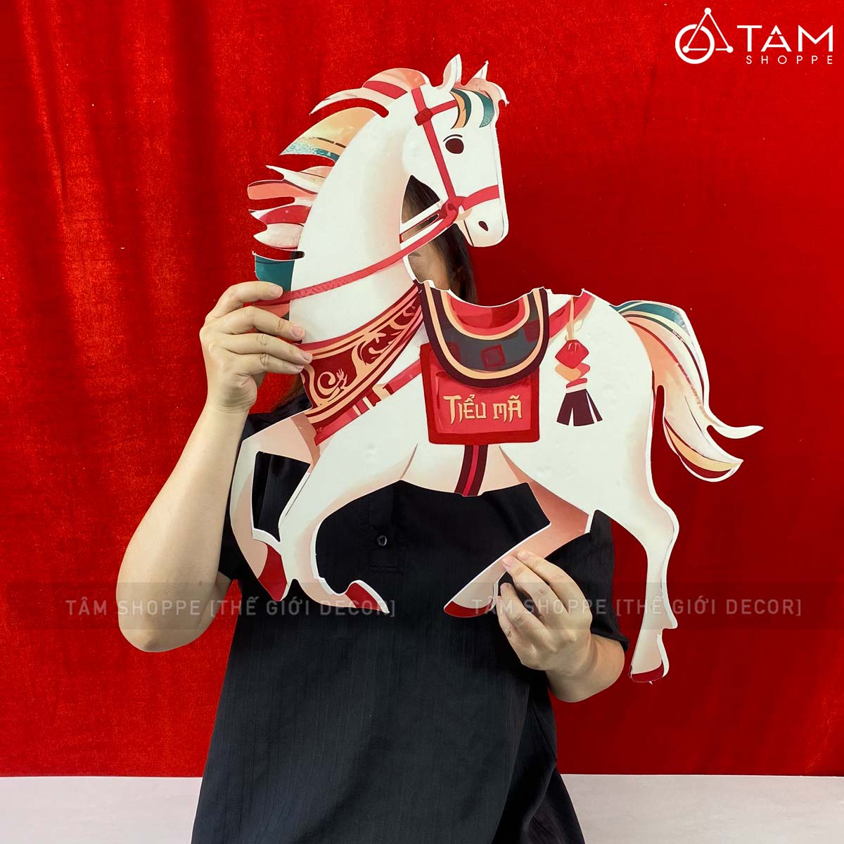 Tranh con ngựa treo trang trí Tết Bính Ngọ 2026 bằng Formex [Độc quyền ...